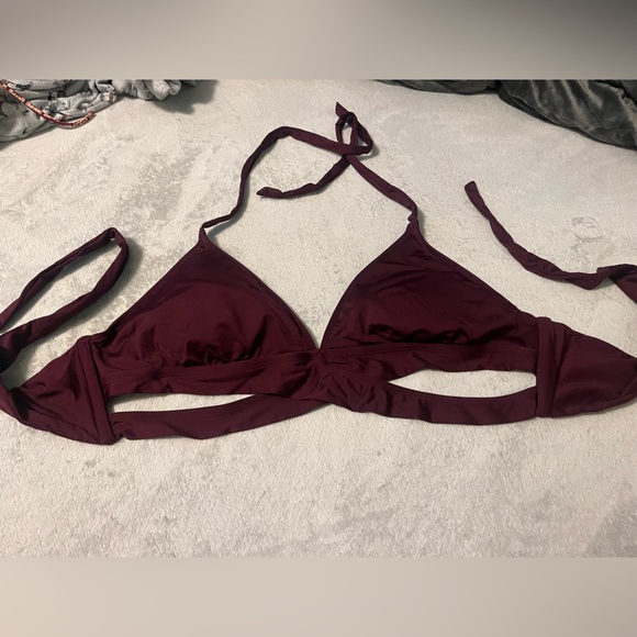 Other | Large Burgundy Bikini Top | Poshmark
